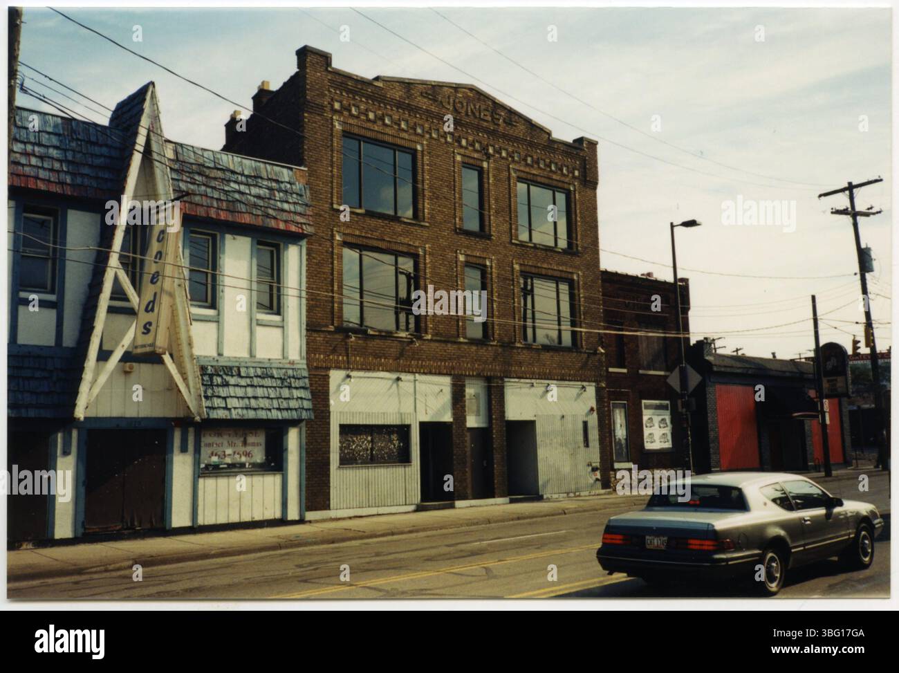 These photos, taken on February 3, 2002, show the east side of North ...