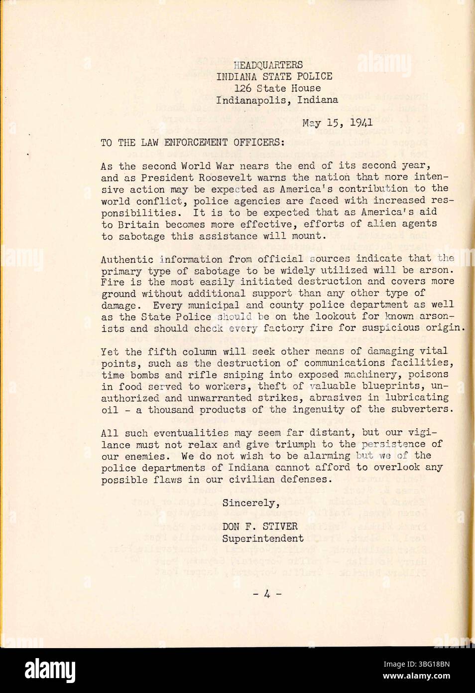 The May 1941 edition of the Indiana Law Enforcement Digest features ...