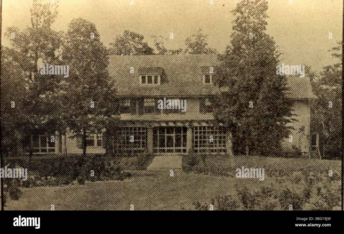 The country house of Charles and Anna Higgins, built in 1912, is a ...