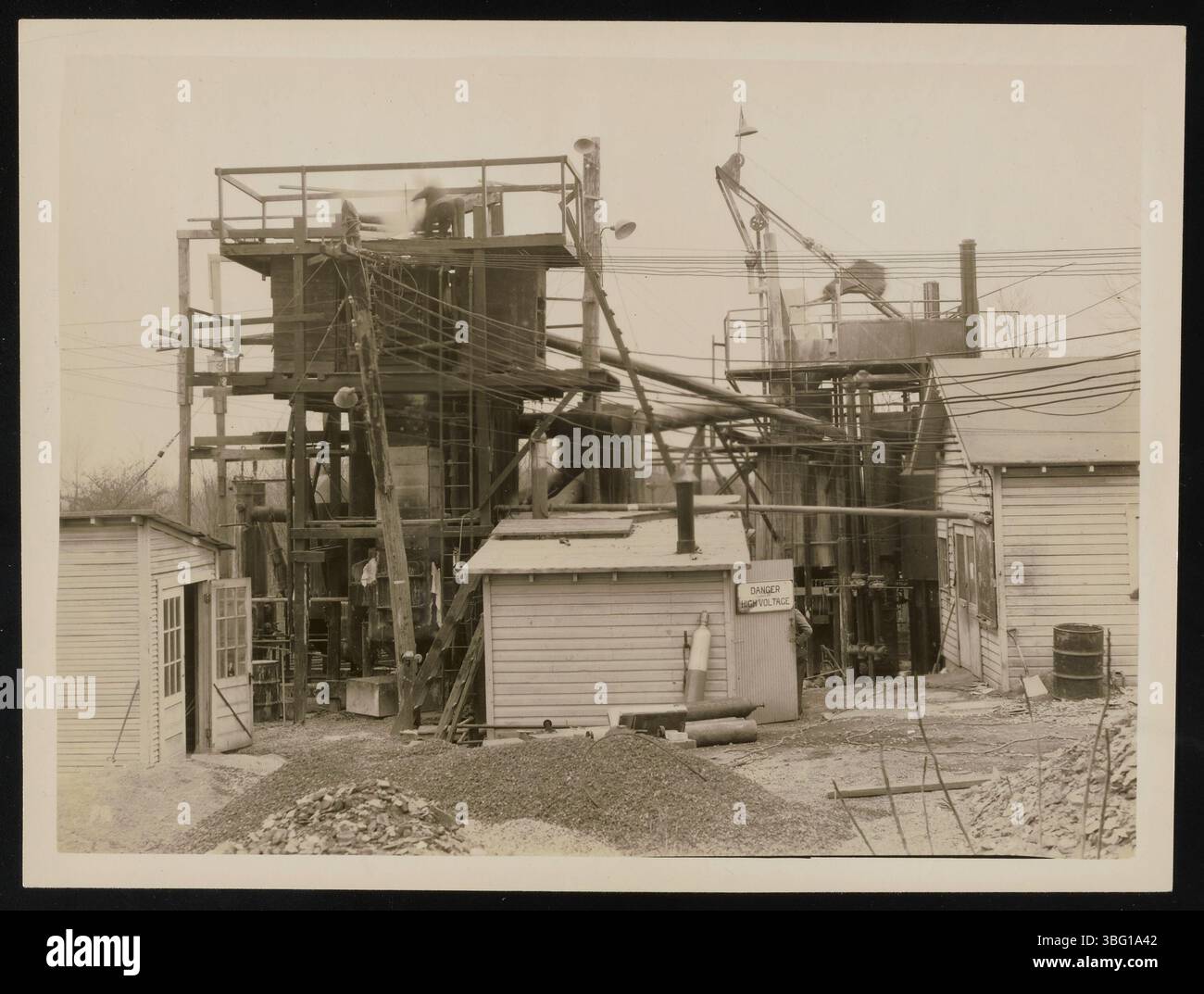 The experimental blast furnace plant at the Tennessee Valley Authority ...