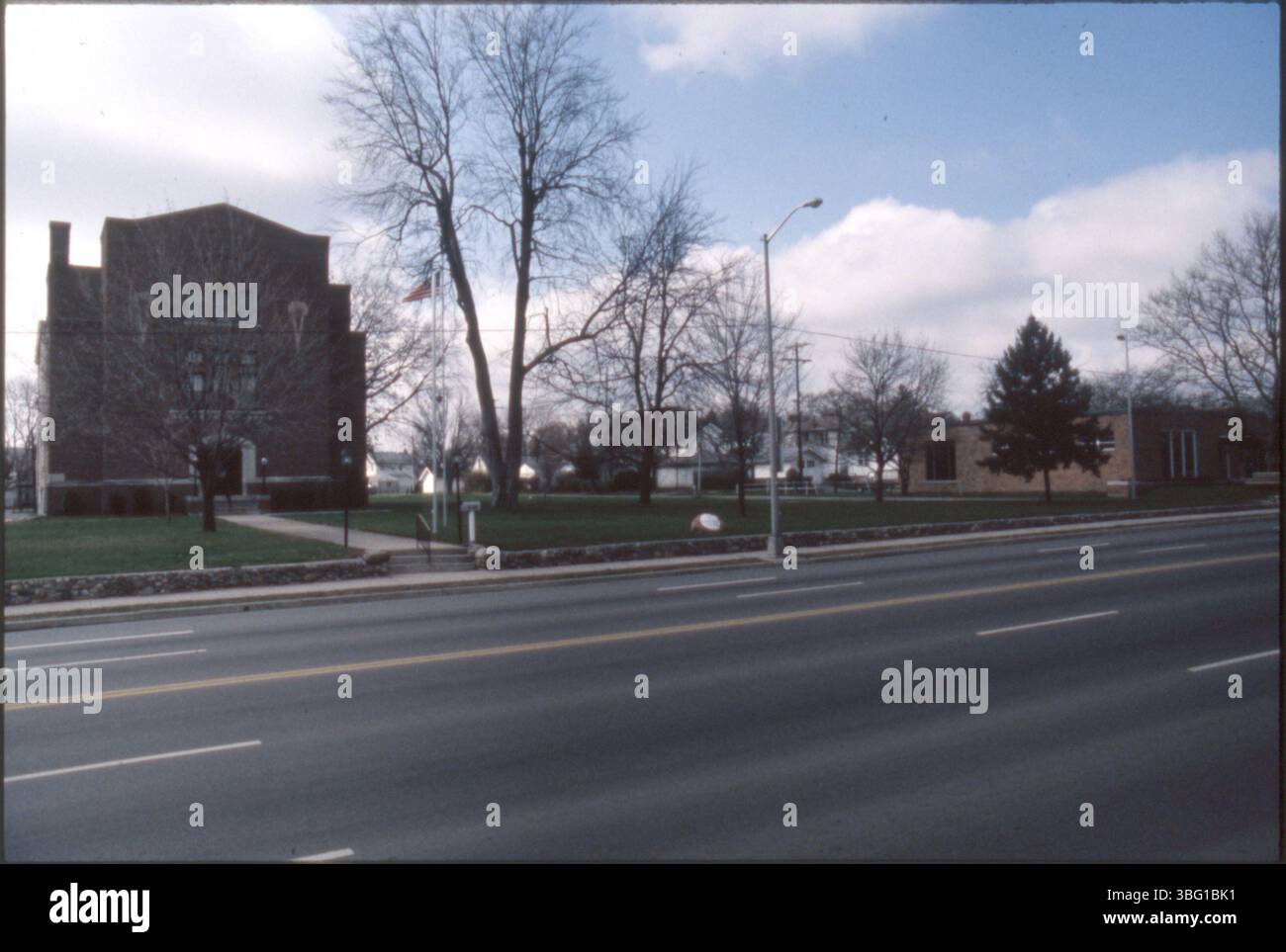 The Hilltop Branch of the Columbus Metropolitan Library, captured in ...