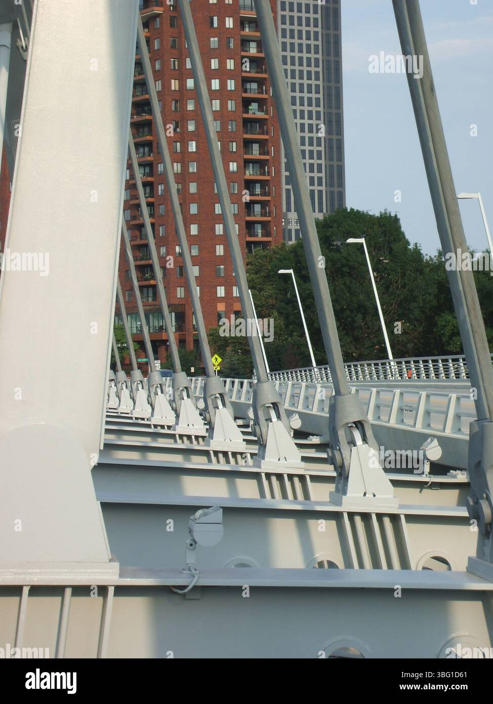 The Main Street Bridge, designed by Spiro Pollalis and completed in ...