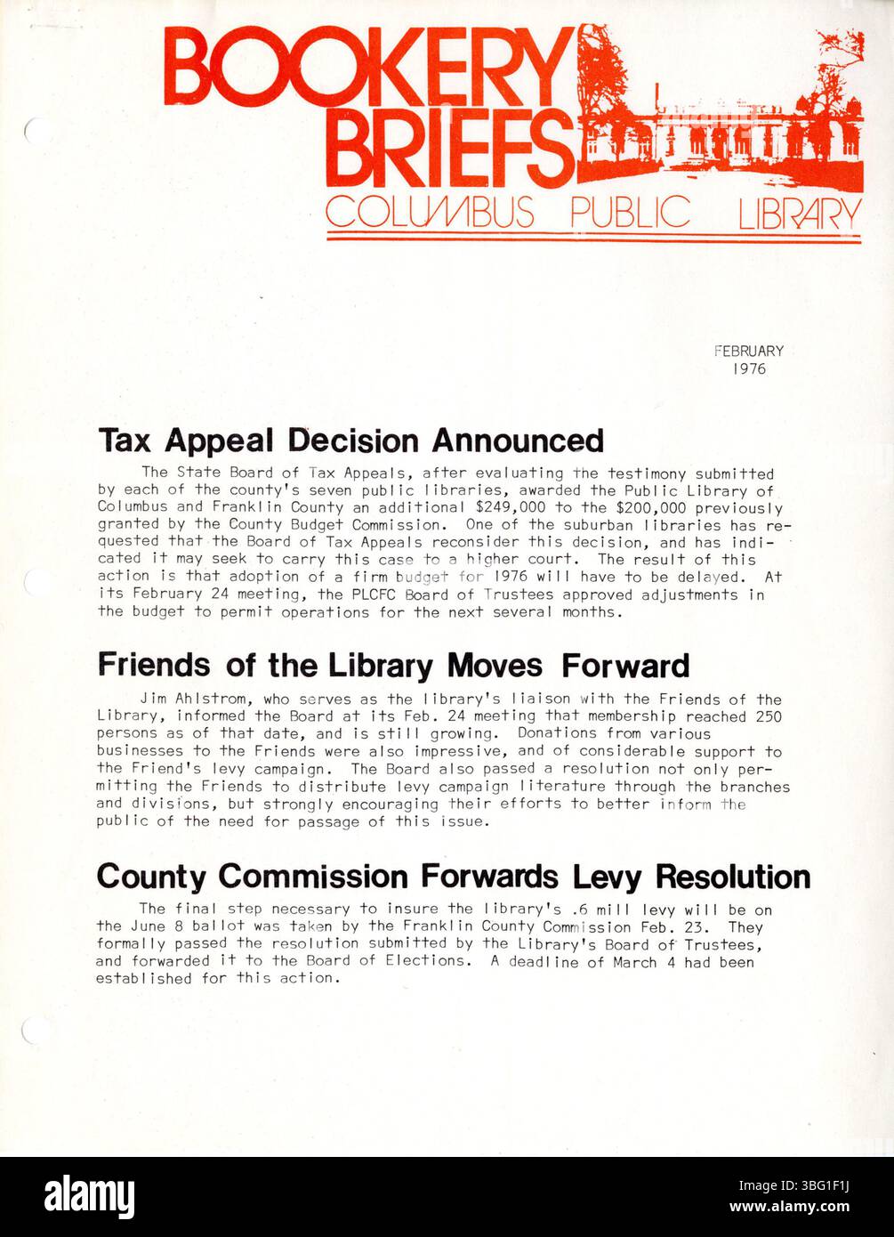 Bookery Briefs, a newsletter for Columbus Metropolitan Library ...