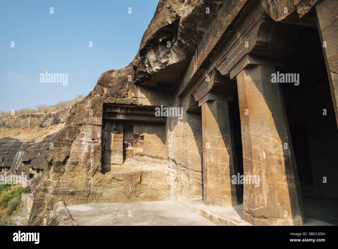 Ajanta Caves UNESCO World Heritage Site in India Stock Photo - Alamy