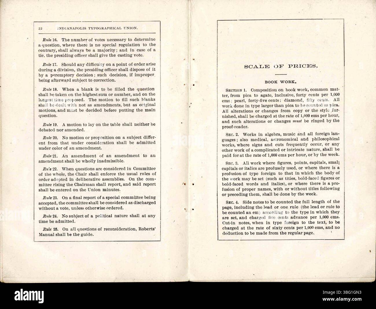 This section of the constitution and by-laws of Typographical Union No ...