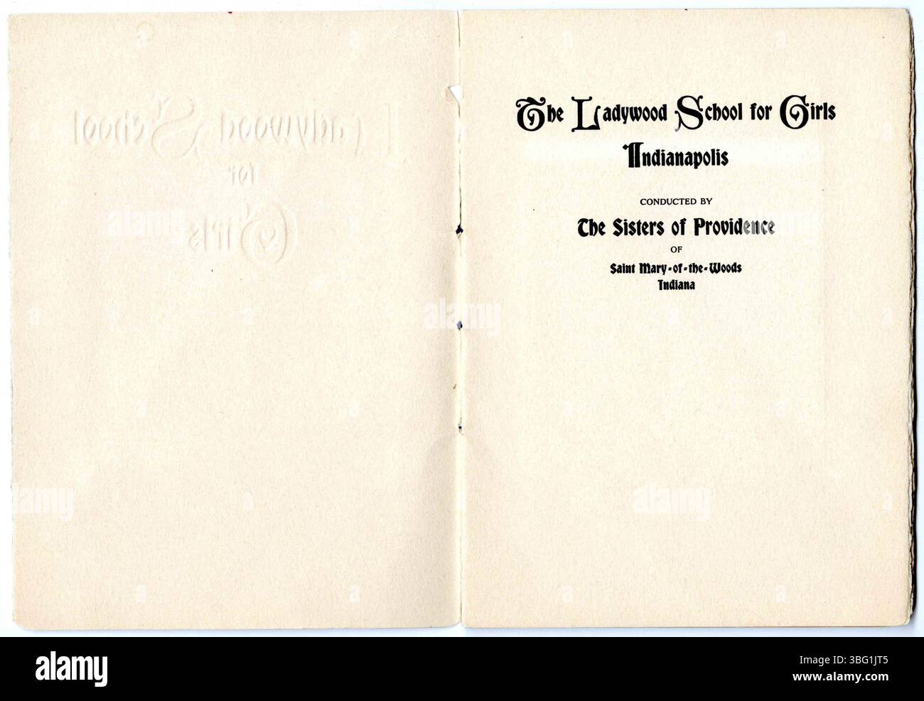 This pamphlet from 1926 details the Ladywood School for Girls in ...