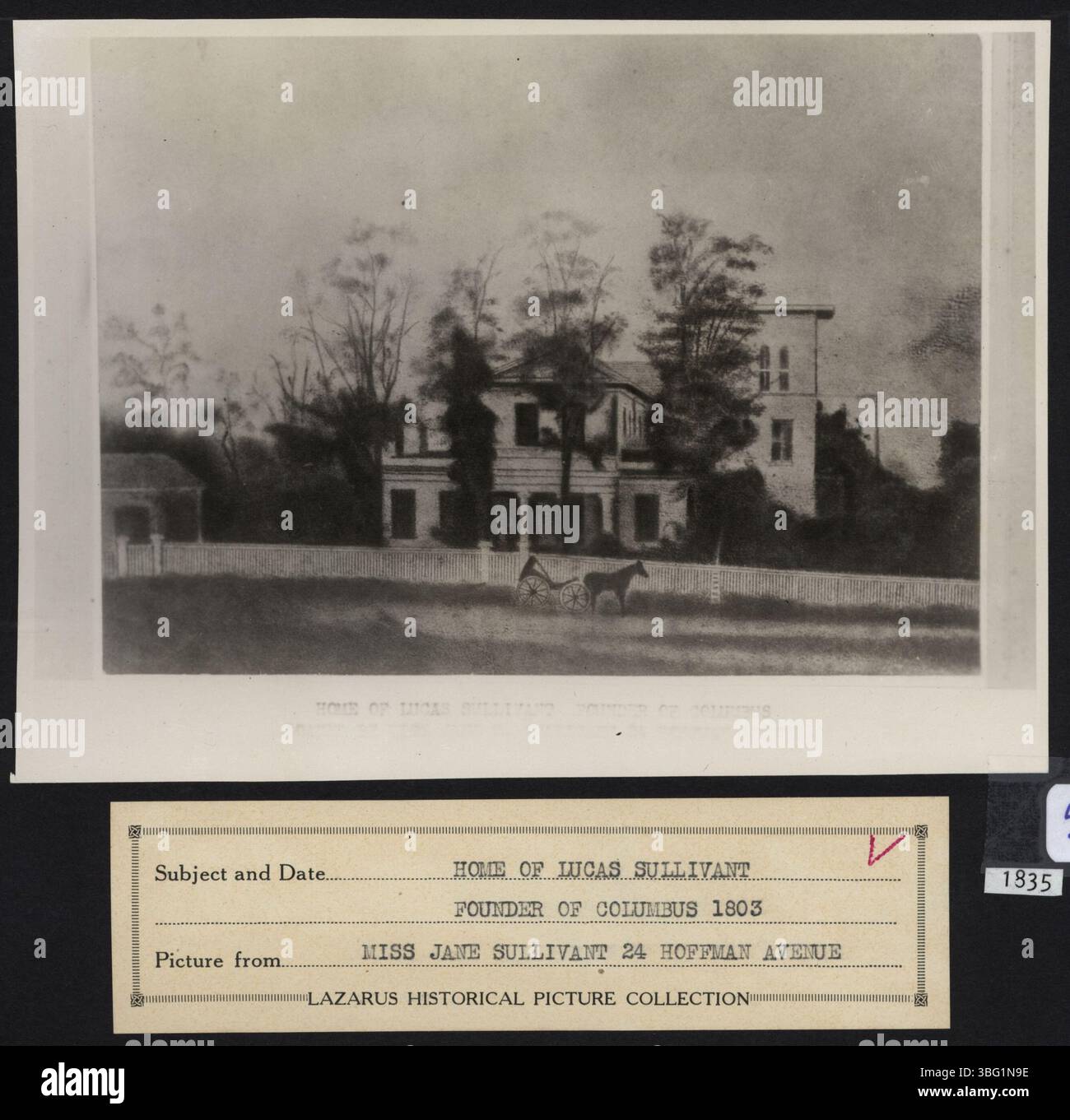 The Lucas Sullivant House, built in 1801, was the first brick house in ...