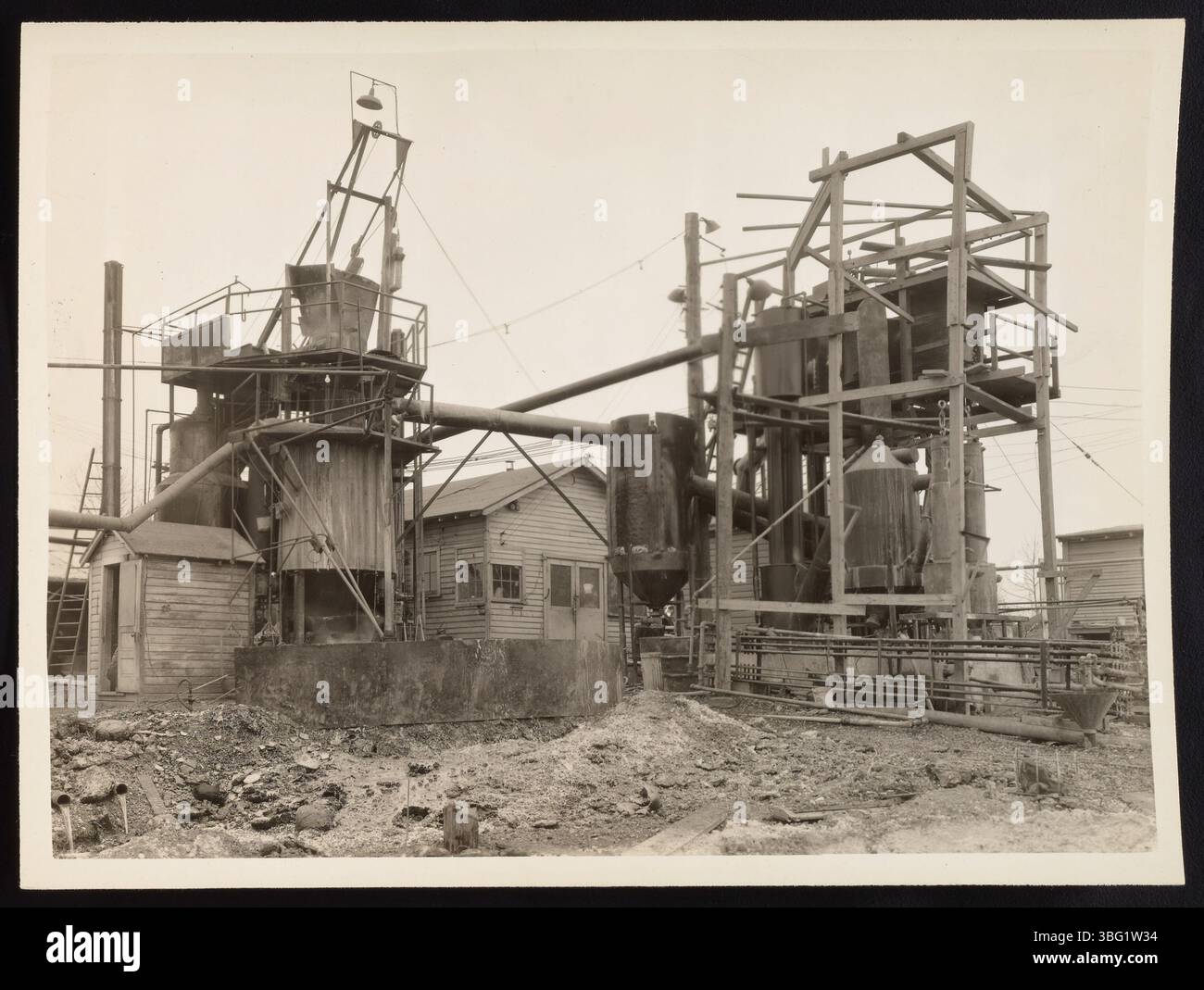 The Fixed Nitrogen Research Laboratory’s experimental blast furnace ...