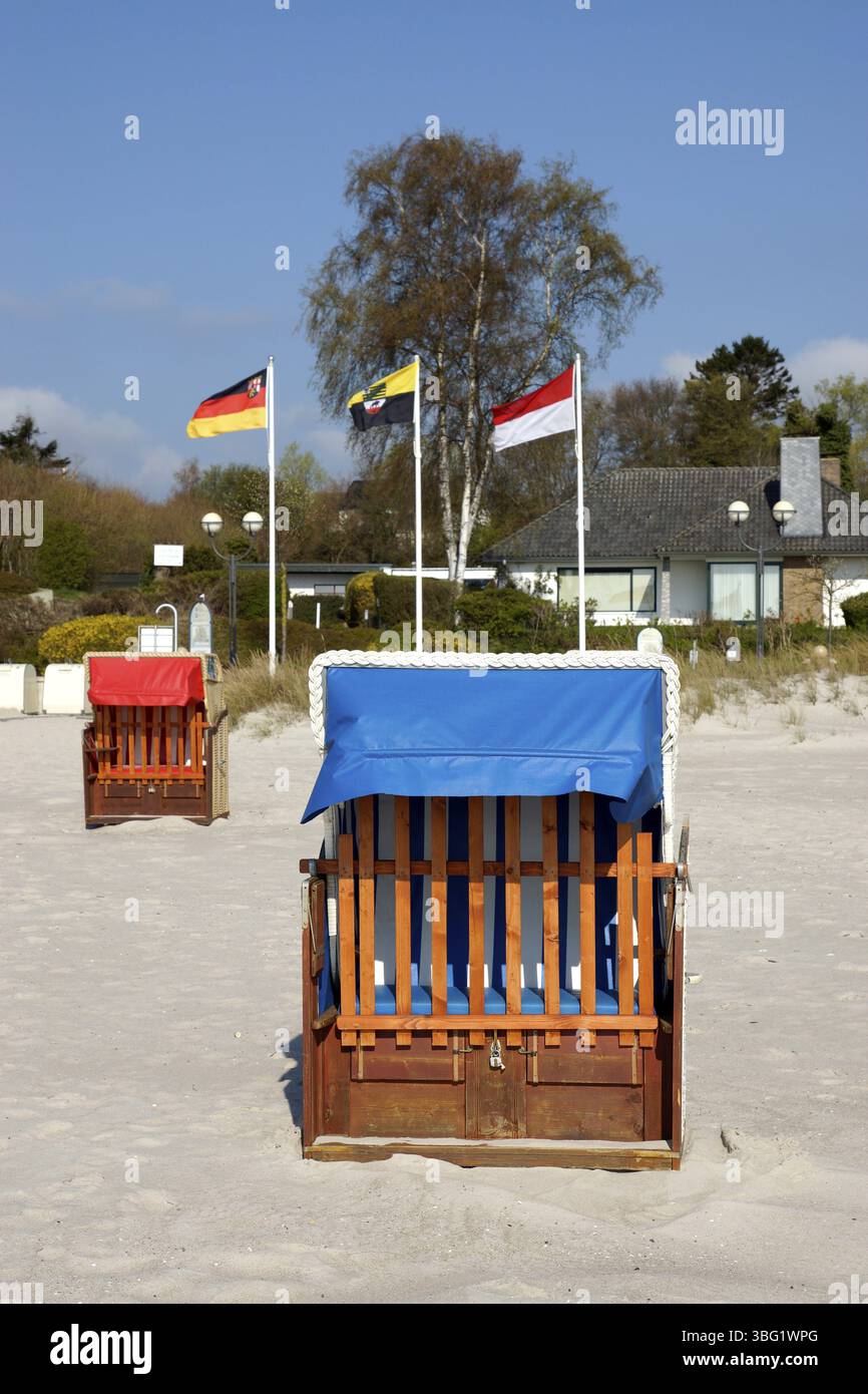 On the beach in Groemitz, Baltic Sea, Germany, Europe Stock Photo - Alamy