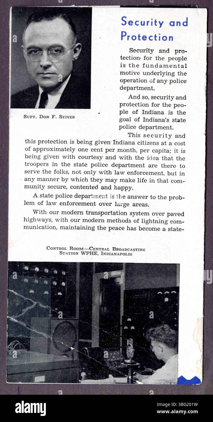 This pamphlet from circa 1936 provides information about the Indiana ...
