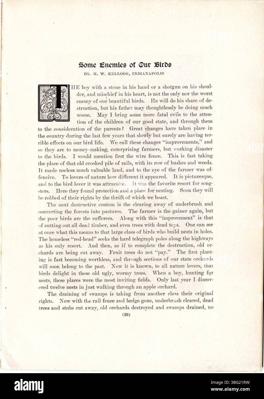 The 1905 Arbor and Bird Day program contains information on the history ...