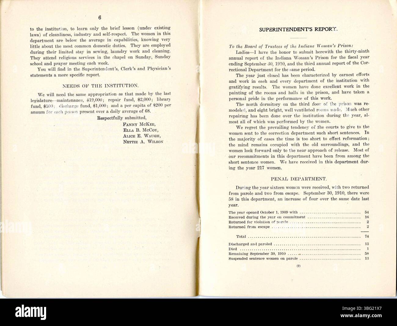 Inmate health reports hi-res stock photography and images - Alamy