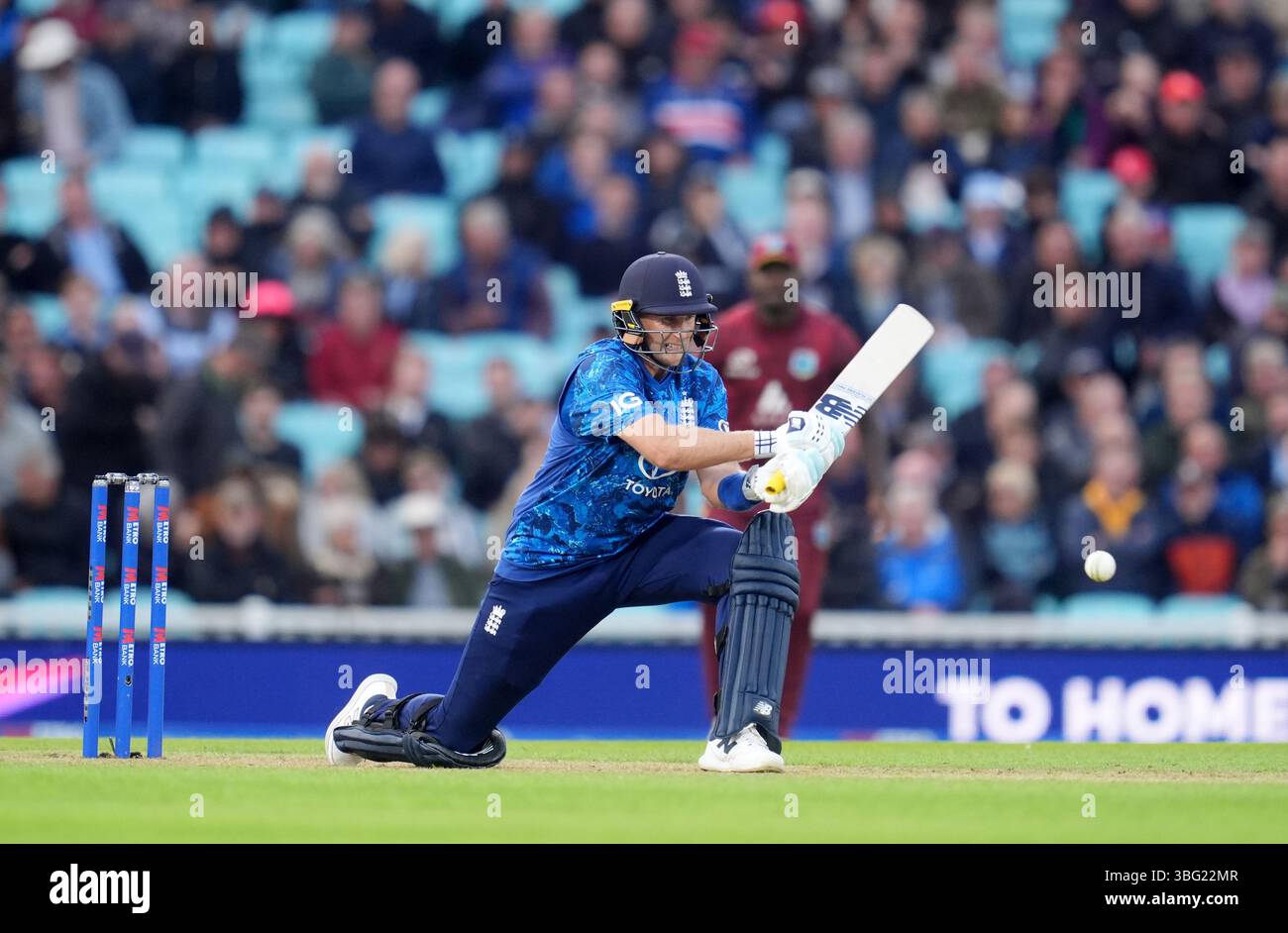 England's Joe Root batting during the Third Men's One Day International ...
