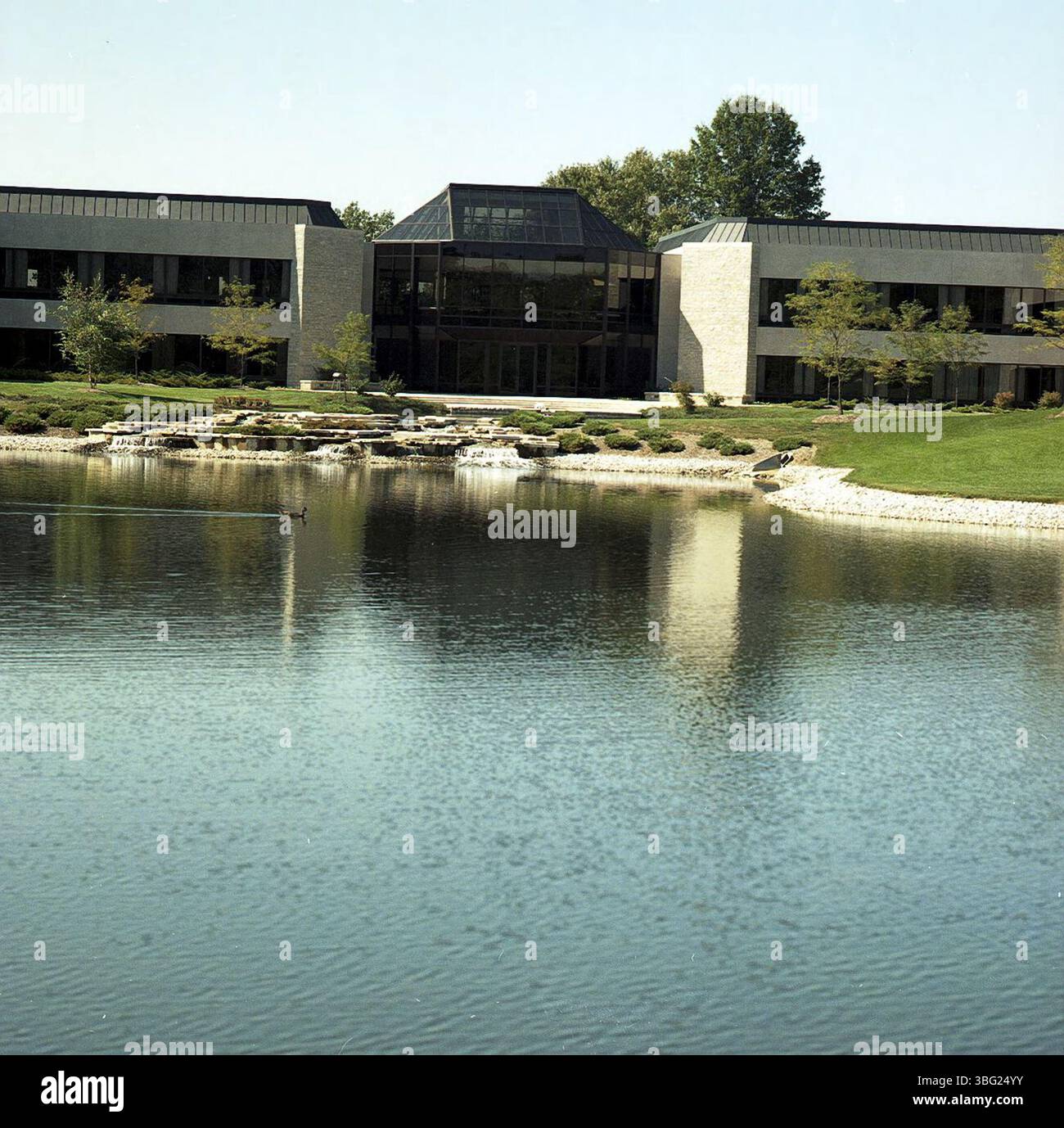 These photographs of the Chemlawn Corporate Center highlight the modern ...