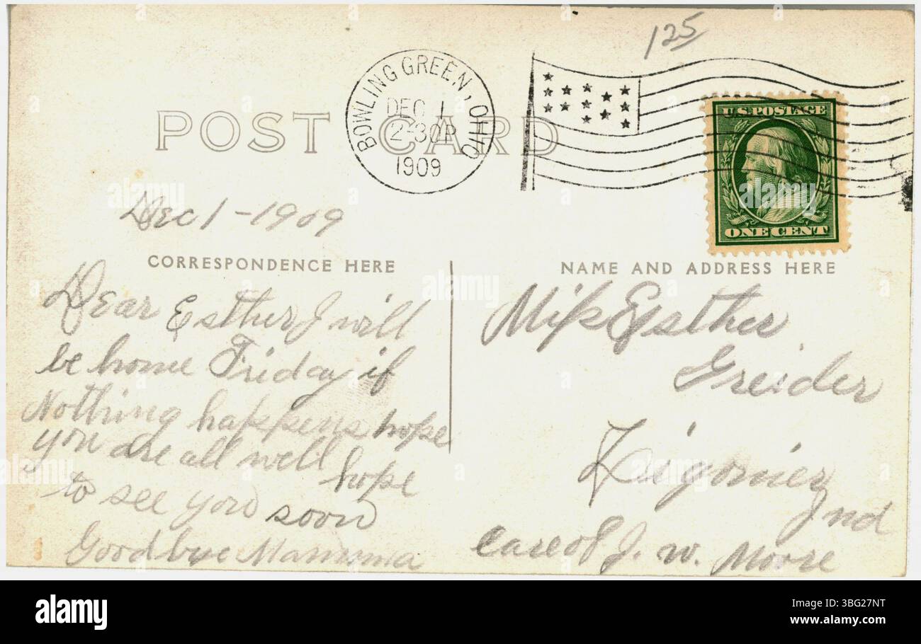 A 1909 photograph of the Wood County Jail in Bowling Green, Ohio ...