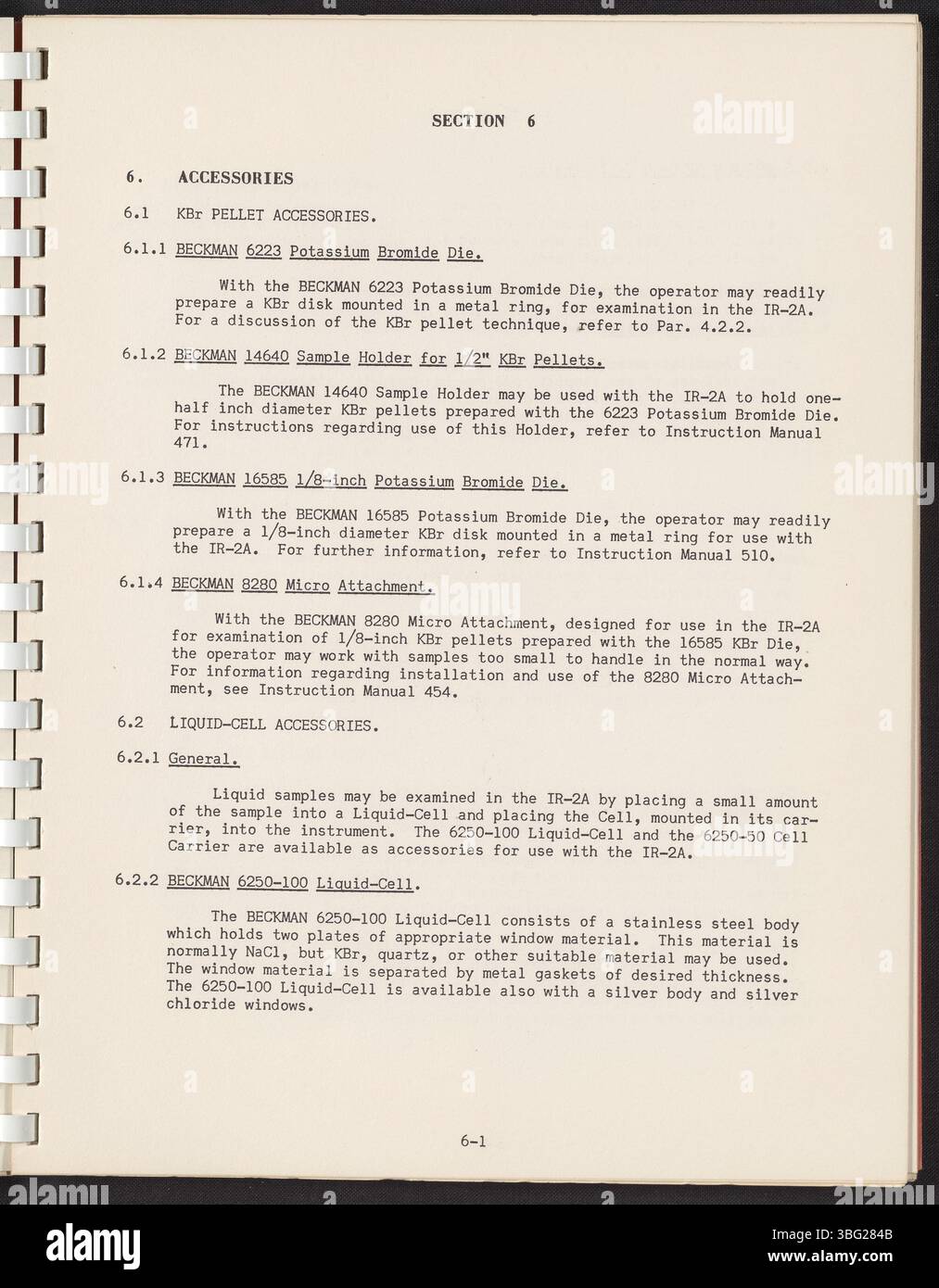 The IR-2A Infrared Spectrophotometer, developed by Beckman Instruments ...
