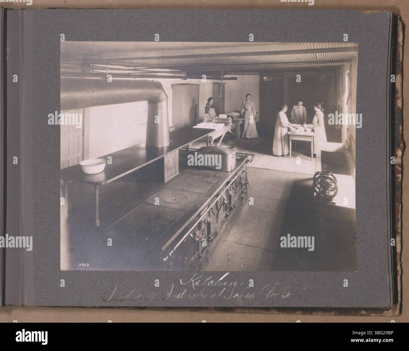 Page 10 of the album presents photographs of the school’s rooms and ...