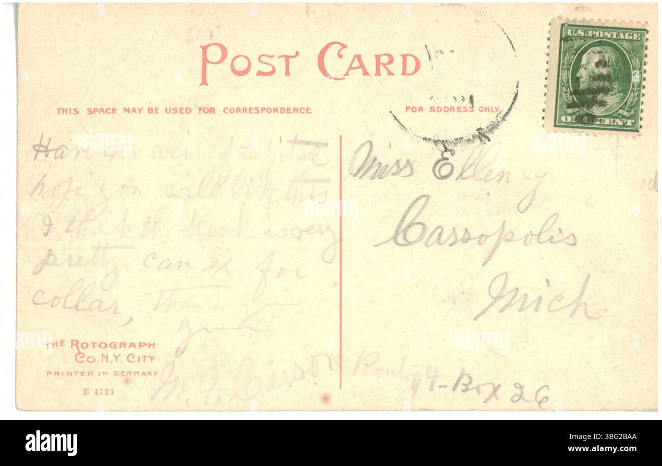 This color postcard depicts the Administration Building of the Athens ...