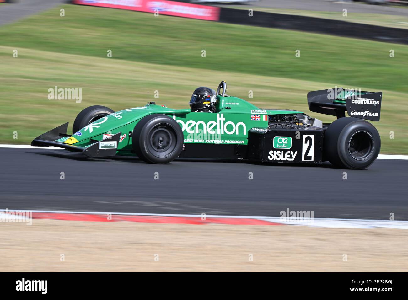 James Hagan, Tyrrell 011B, Masters Racing Legends for 1966-1985 F1 Cars, Masters Racing Legends ...