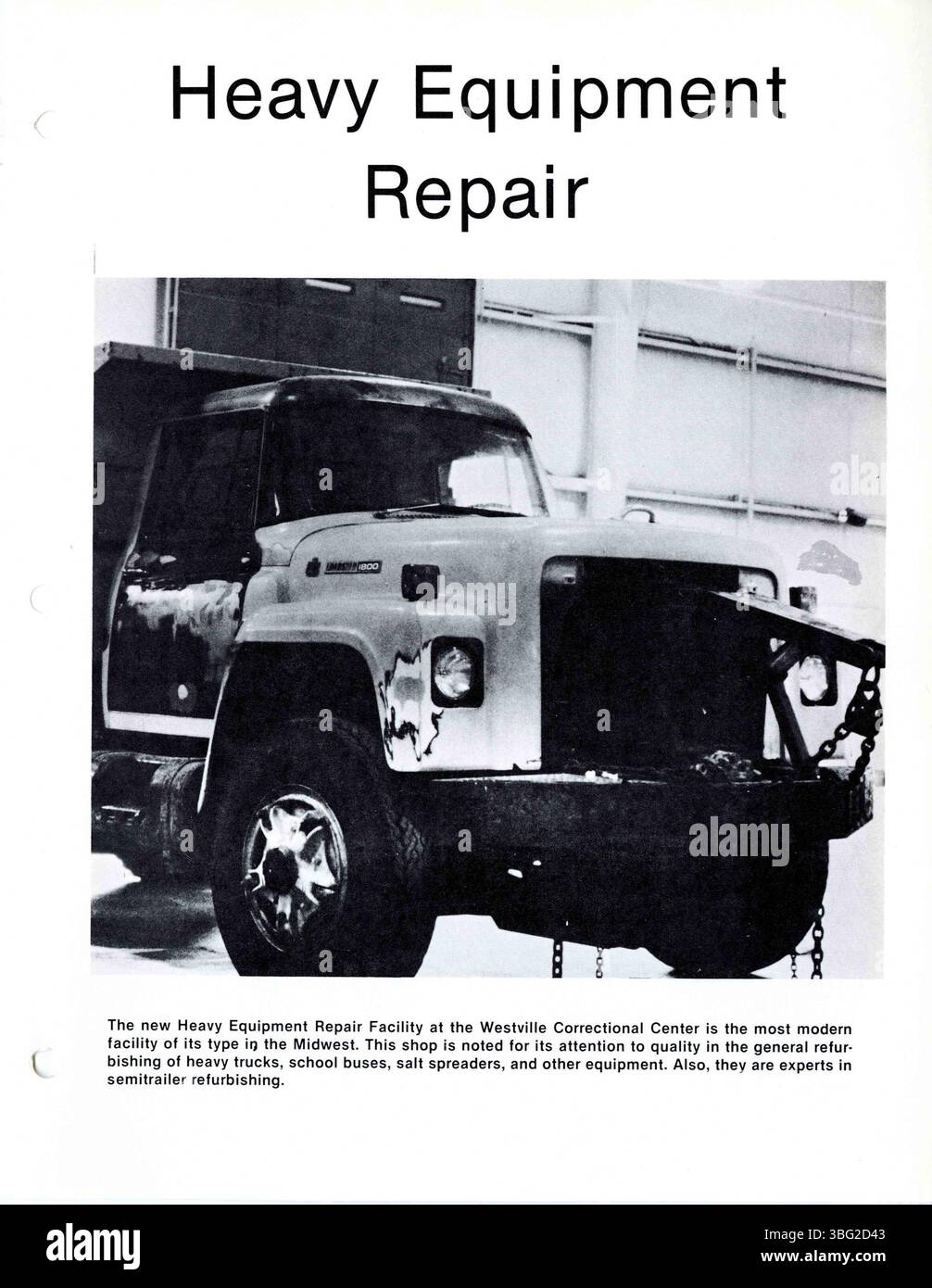 This page from the 1985 catalog of the Indiana State Institutional ...