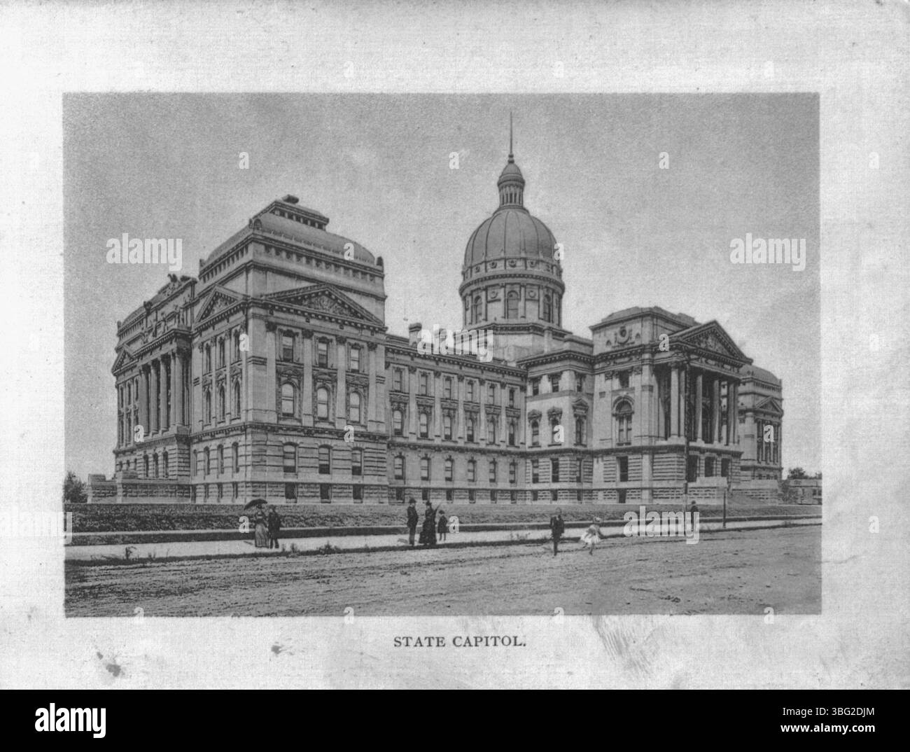 Page 6 of the 1888 'Indianapolis Illustrated' continues with further ...