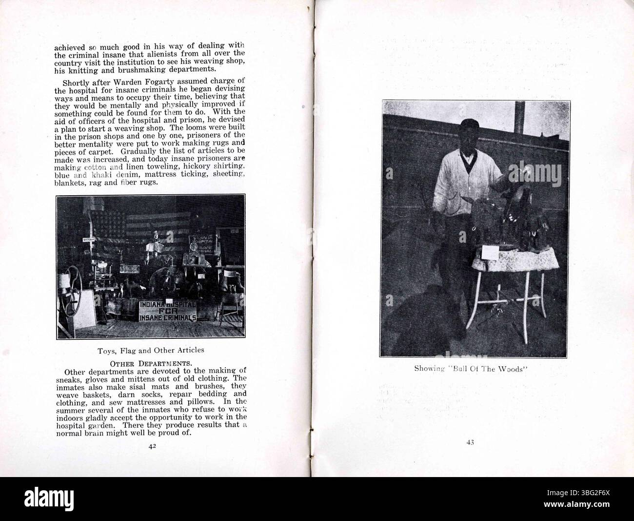 The 1923 pamphlet about the Indiana Hospital for Insane Criminals ...