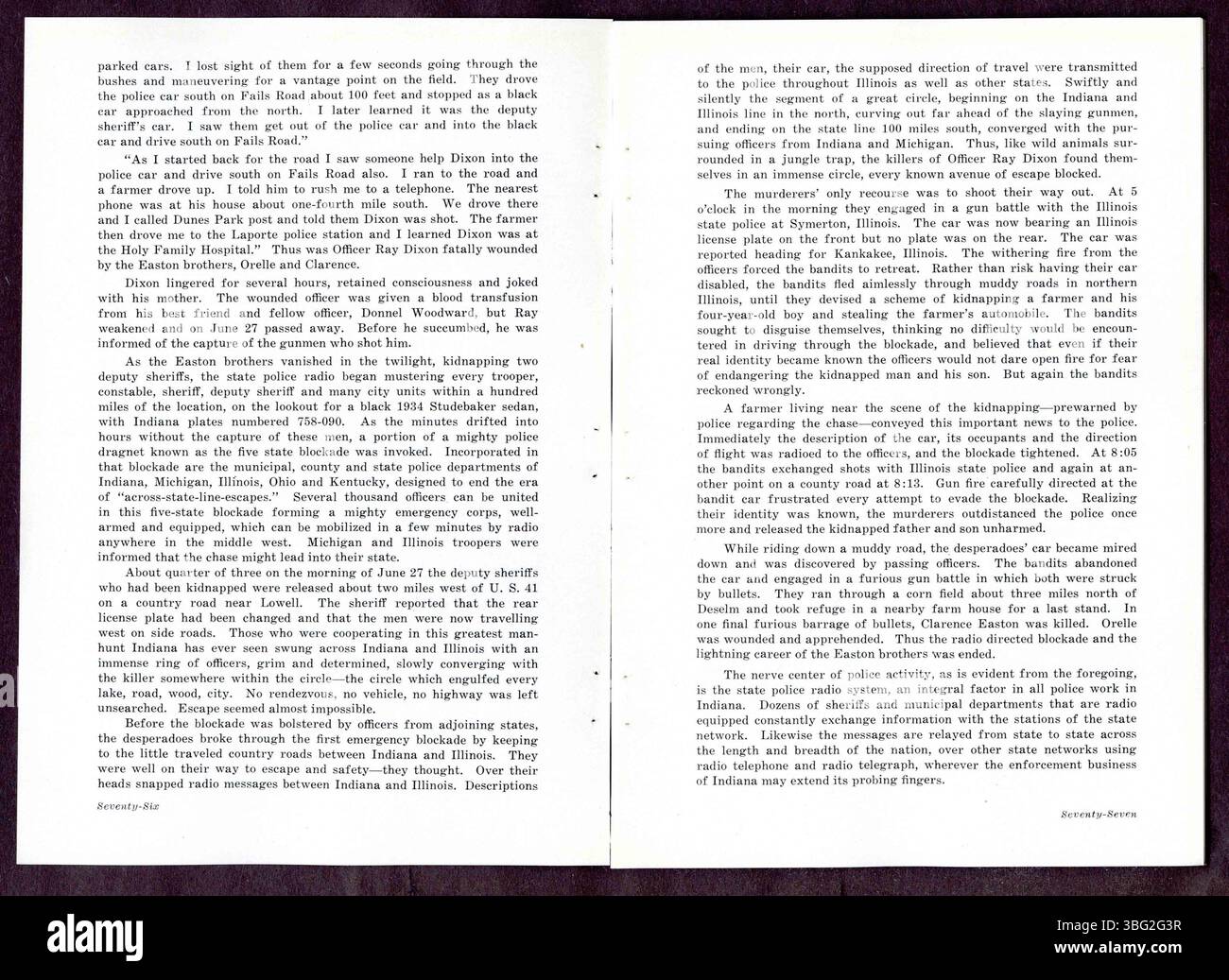 An overview of the Indiana State Police as of 1940, covering ...