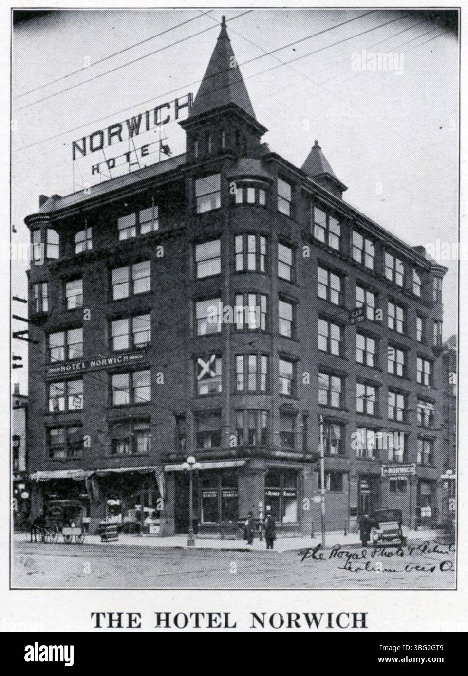 The Norwich Hotel, opened in 1895, was located in Columbus, Ohio. In ...