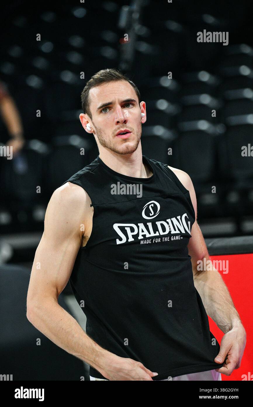 Terry Tarpey AS Monaco during the French championship, Betclic Elite ...