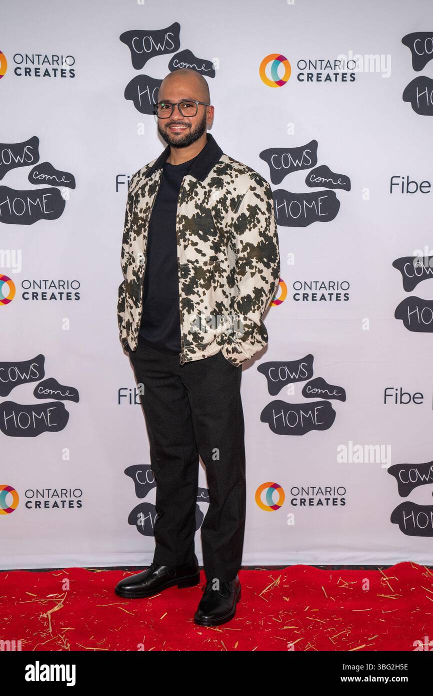 Hari Ramesh attends “Cows Come Home” screening at Hot Docs Cinema. "Cows Come Home" follows ...