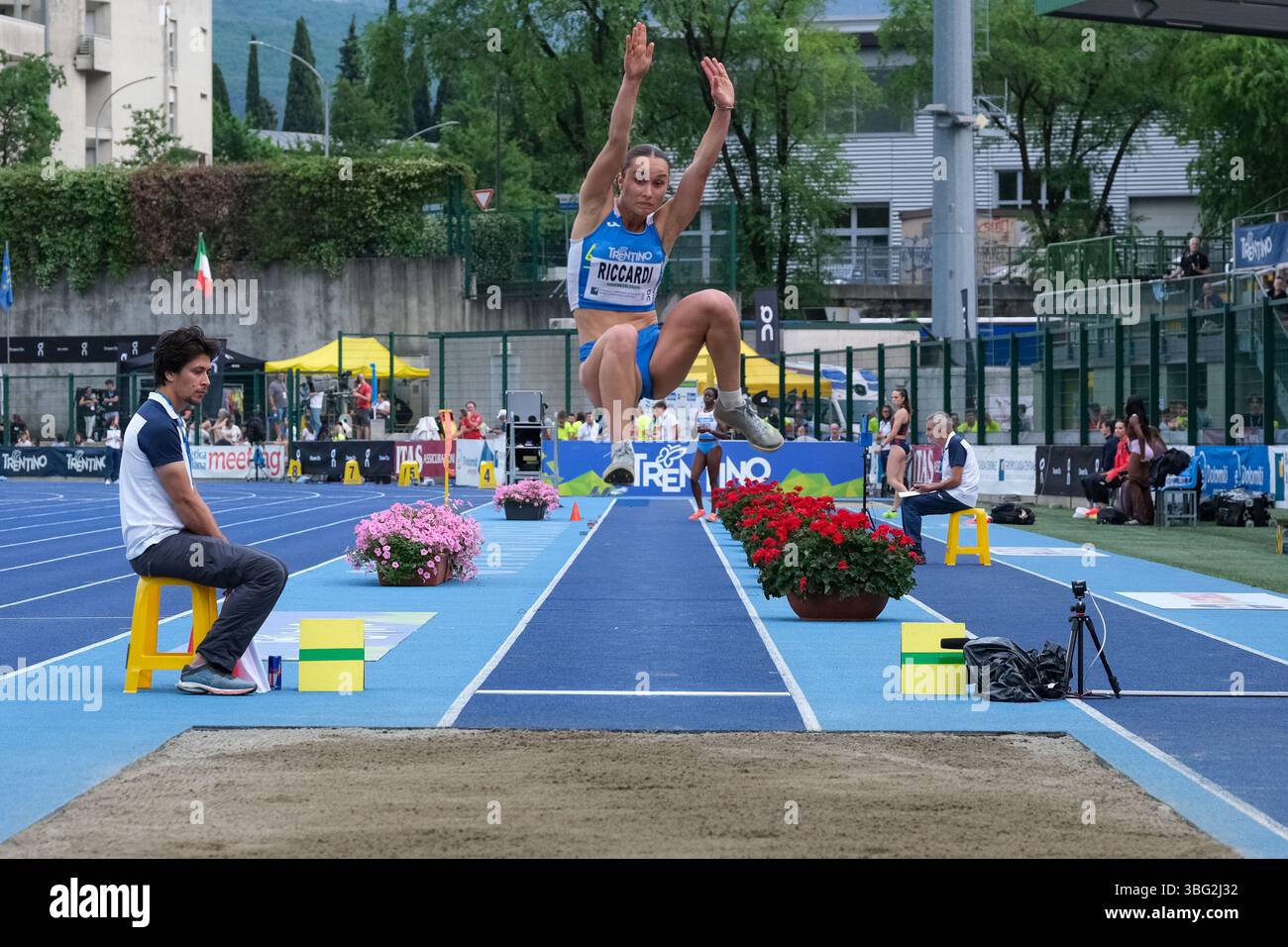 Giulia Riccardi from Italy in action during the 61th edition of Palio ...