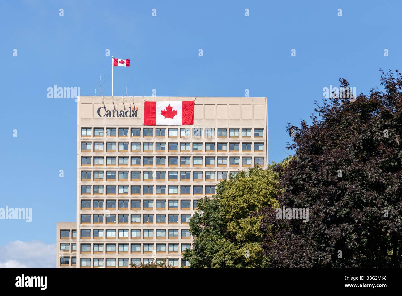 Ottawa, Ontario - July 1, 2024: Department of National Defence ...