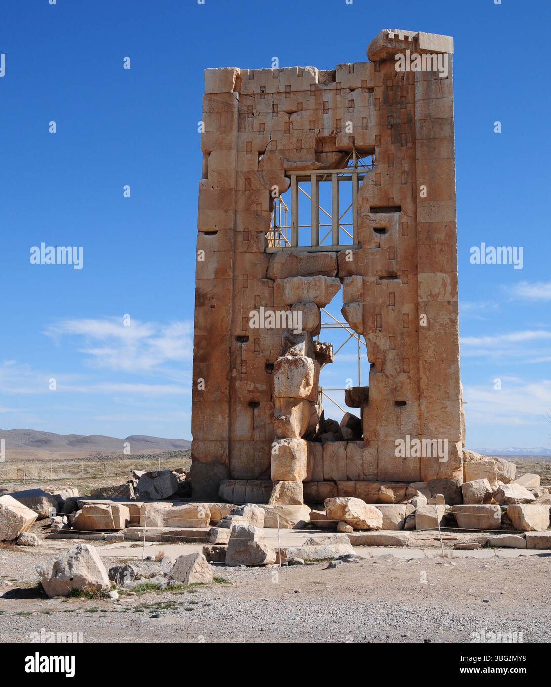Pasargad, located in the Iranian city of Shiraz and the capital of the ...