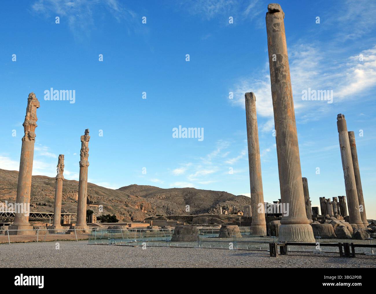 Persepolis, located in the Iranian city of Shiraz and the capital of ...