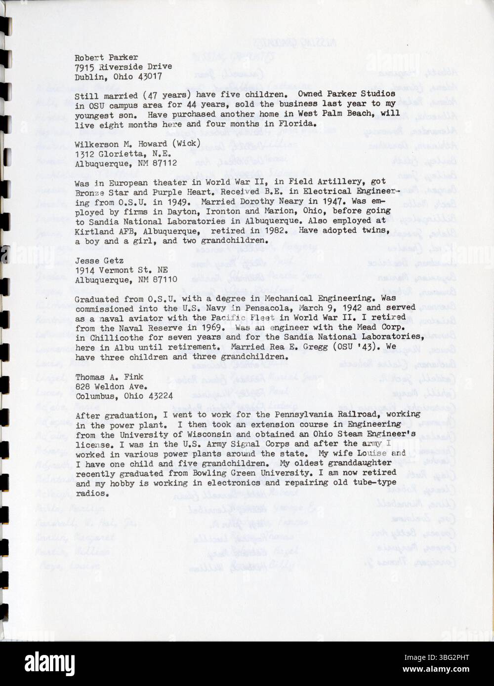 This booklet commemorates the 50th reunion of the North High School ...