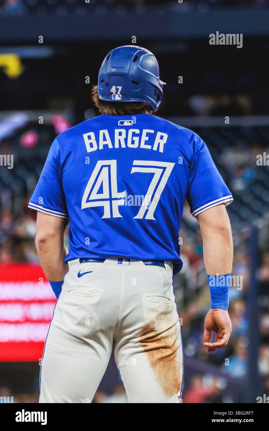 TORONTO, ON - MAY 20: Toronto Blue Jays infielder Addison Barger (47 ...