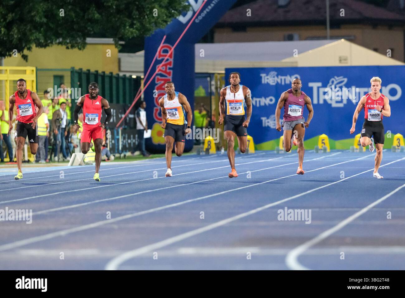 Rovereto, Italy. 03rd June, 2025. Brandon Hicklin from United States ...