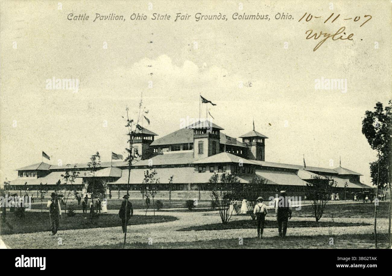 The Cattle Pavilion, also known as the Dairy Cattle Barn, was located ...