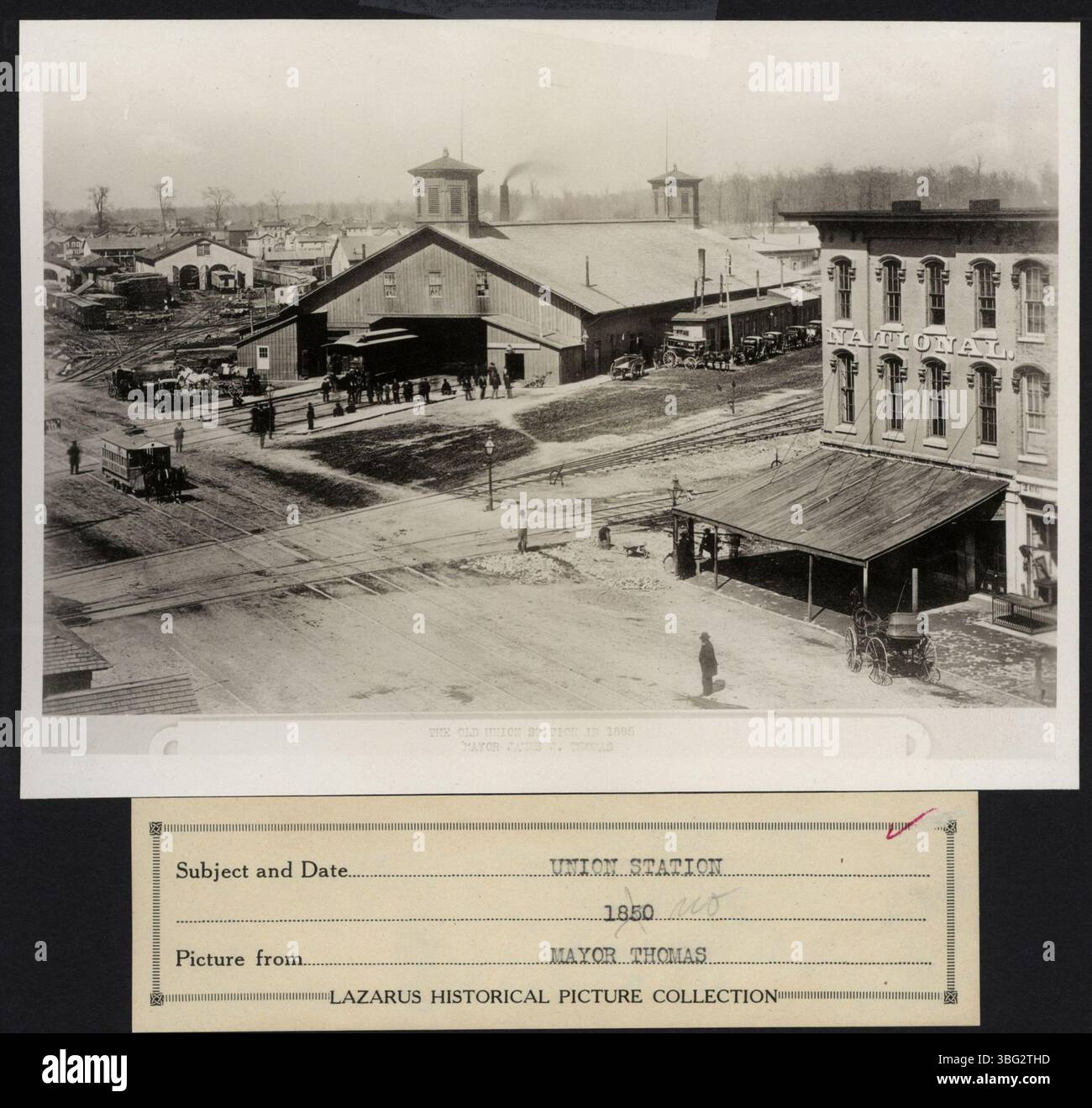 Union Depot #1 served as Columbus’ first passenger train station from ...