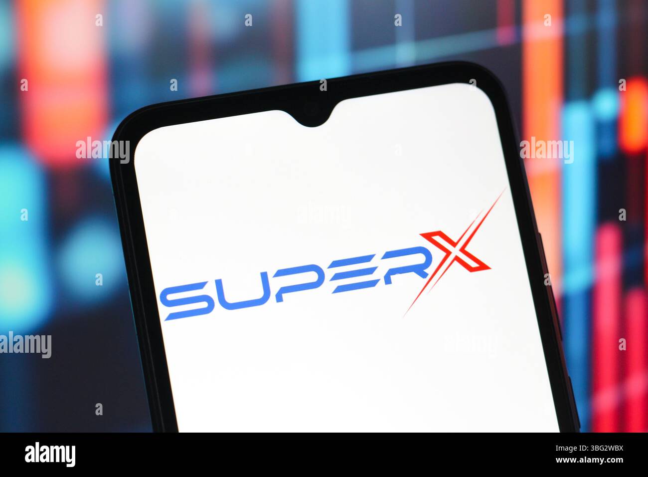 Canada. 3rd June, 2025. In this photo illustration, the SuperX AI Technology Limited logo is ...