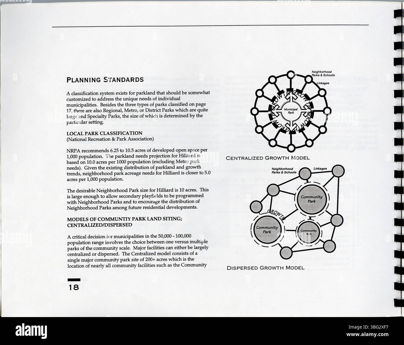 The Comprehensive Master Plan for Hilliard Recreation & Parks (1993 ...