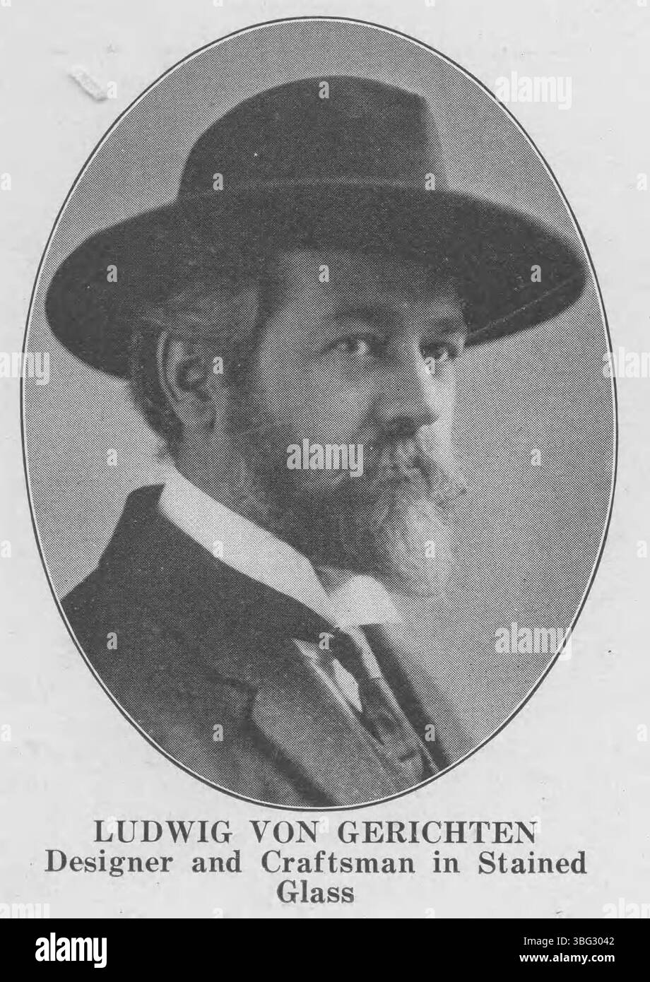 In stained glass Black and White Stock Photos & Images - Alamy