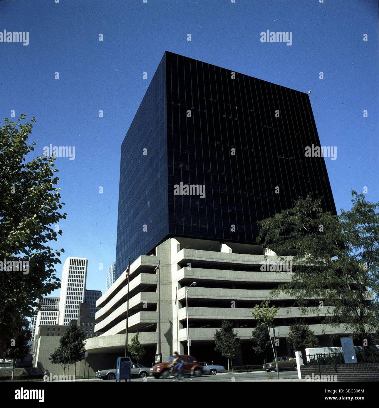 The International Business Machines (IBM) building photograph shows the ...