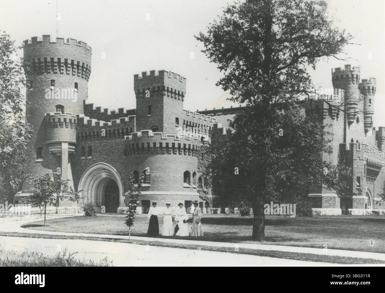 The Armory and Gymnasium at Ohio State University, built in 1898, was ...
