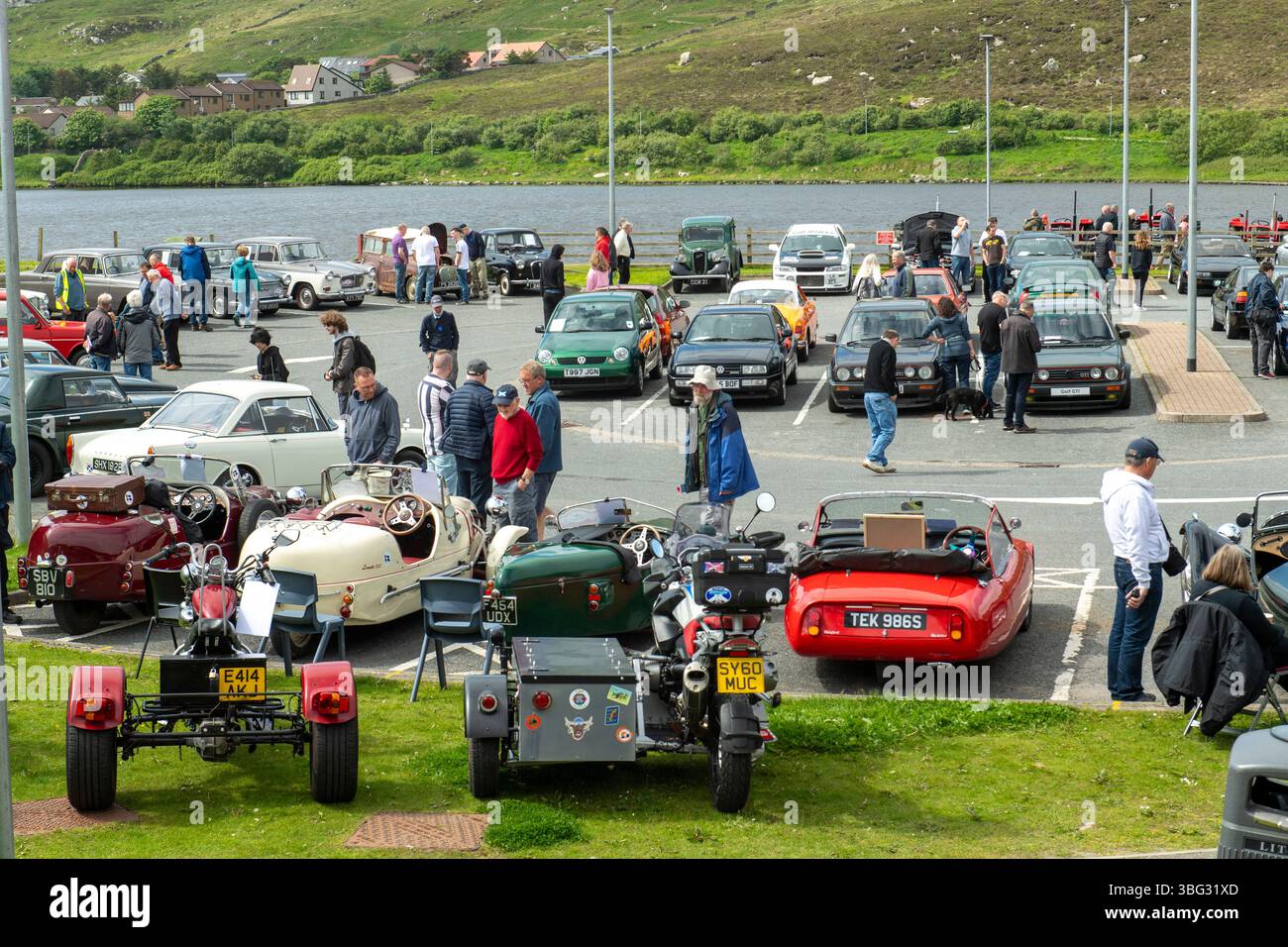 Classic cars gleam under Shetland skies at the 2024 Shetland Classic ...