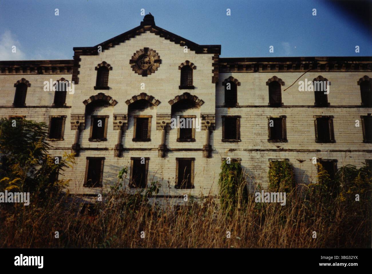 Photographs taken in 1997 of the Ohio Penitentiary grounds during its ...