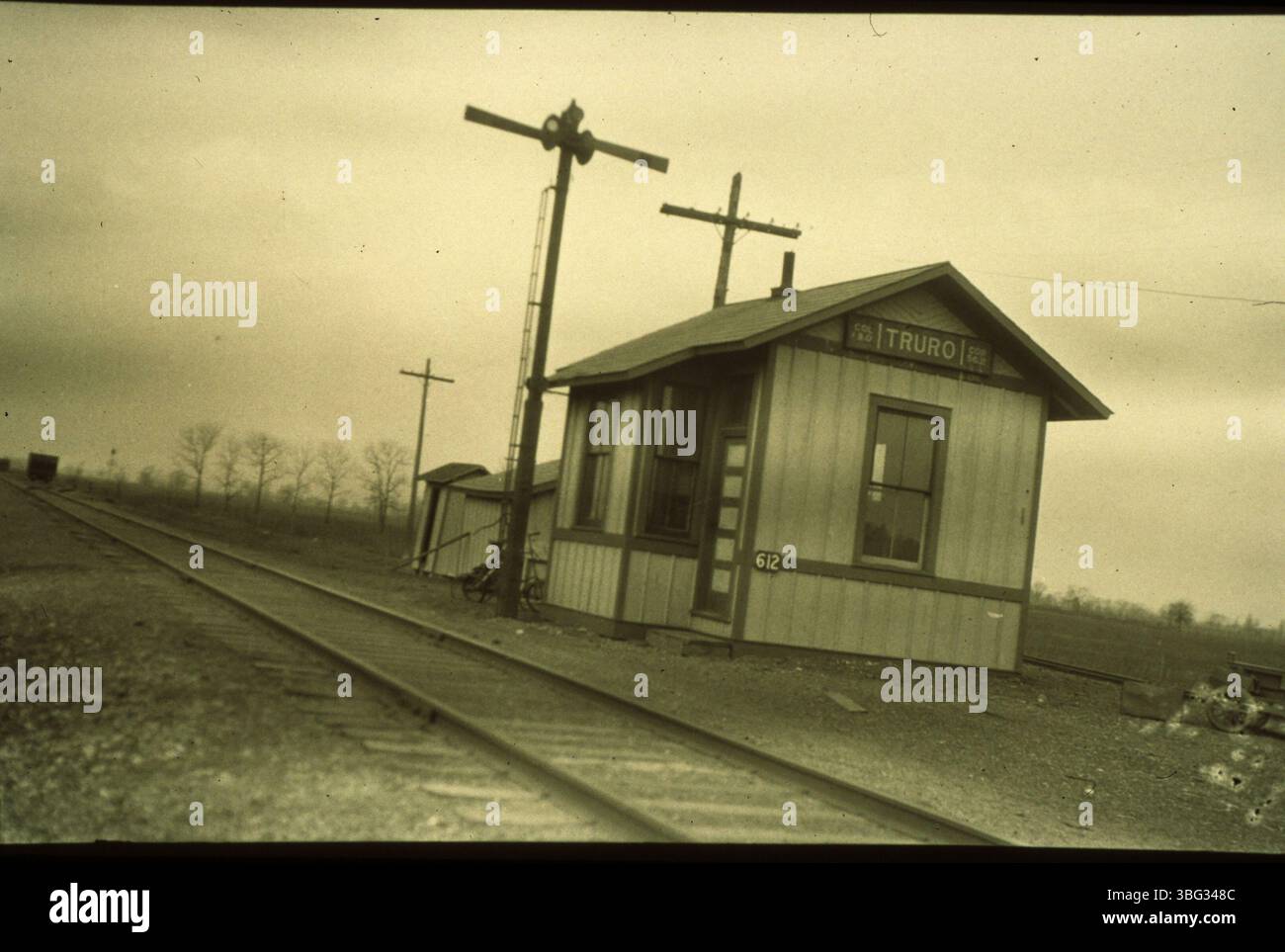 The Toledo and Ohio Central Railroad Truro Tower and Block Station ...