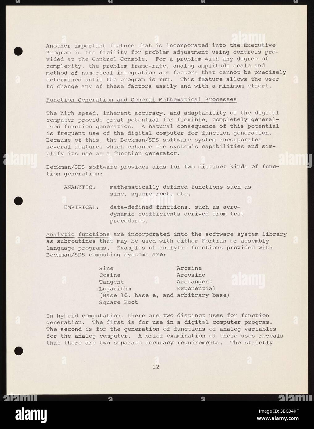 The Beckman-SDS Integrated Computing System, Model 2220/920, launched ...