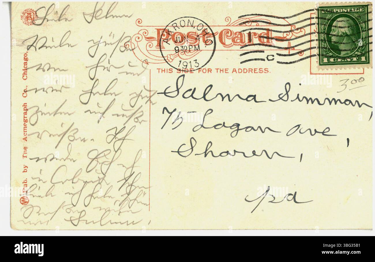 This postcard from 1913 depicts the railroad yard at the Quaker Oats ...