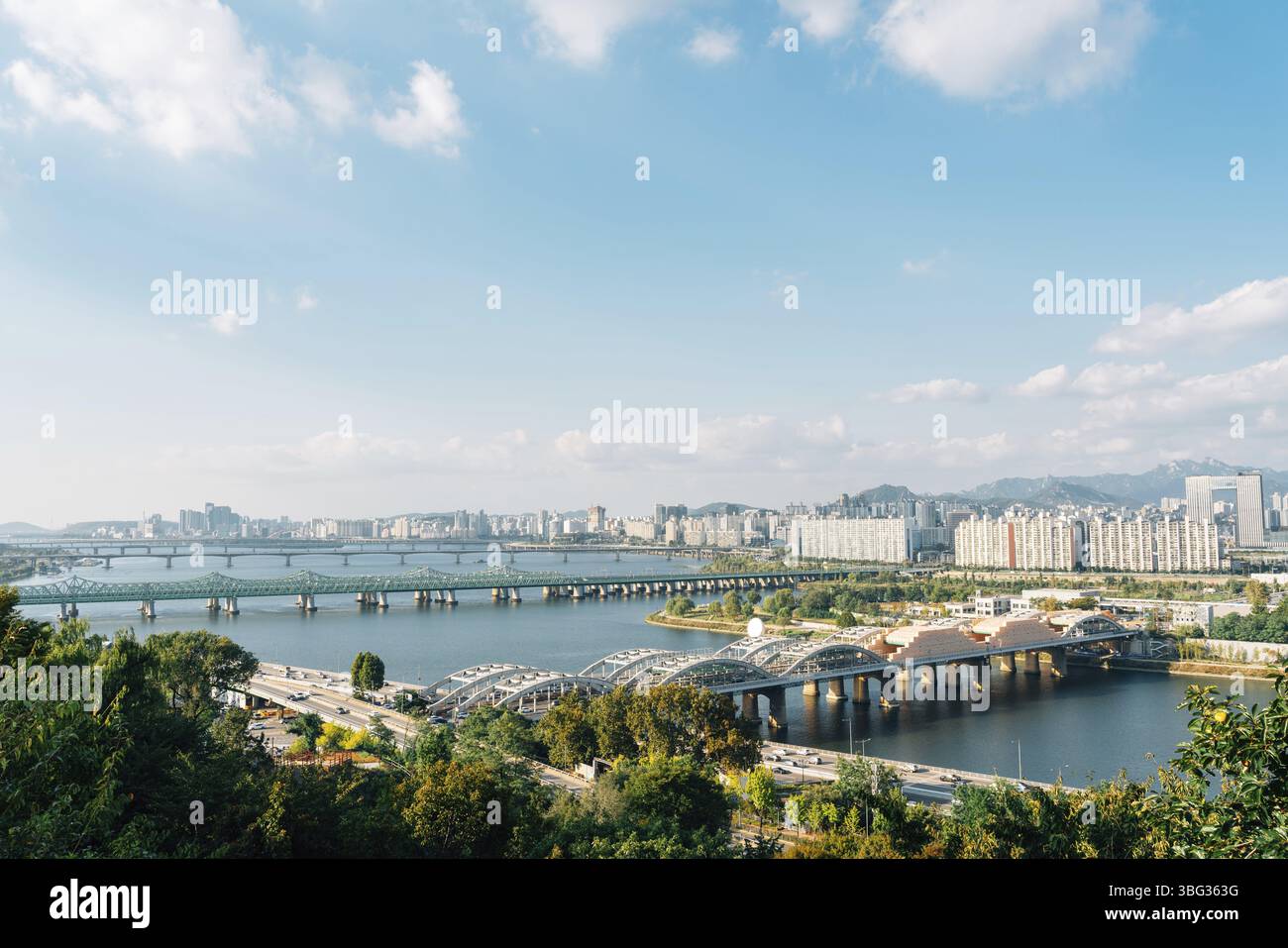 Highway in city panoramic view hi-res stock photography and images - Alamy